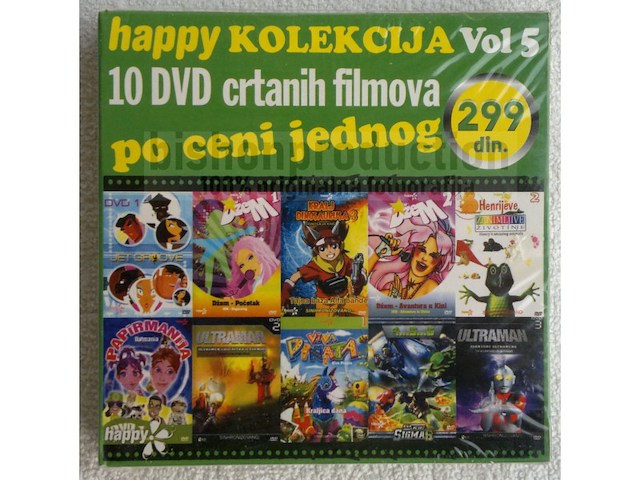 Happy Kolekcija Crtanih Filmova Vol. 5