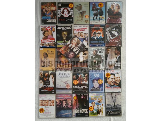 26 DVD filmova