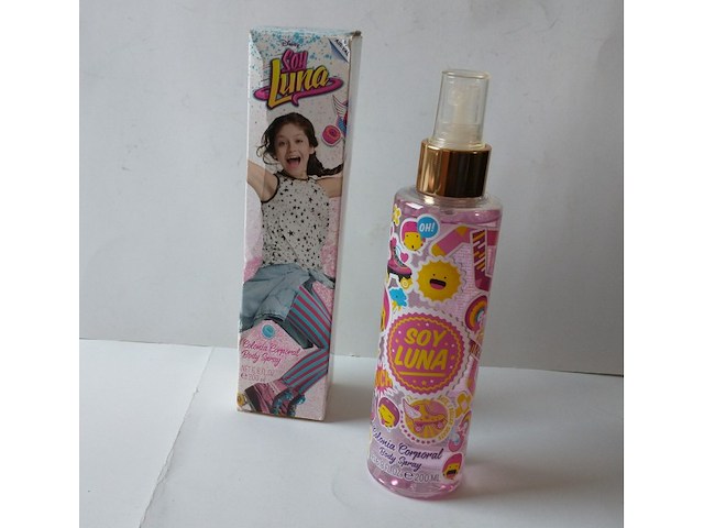 miris eau body spray Disney SOY LUNA Made in Spain