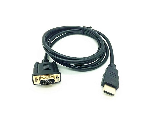 Kabl HDMI muški-VGA muški 1.8m