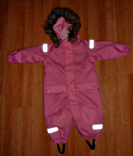 Skafander roze vel. 1 kao nov