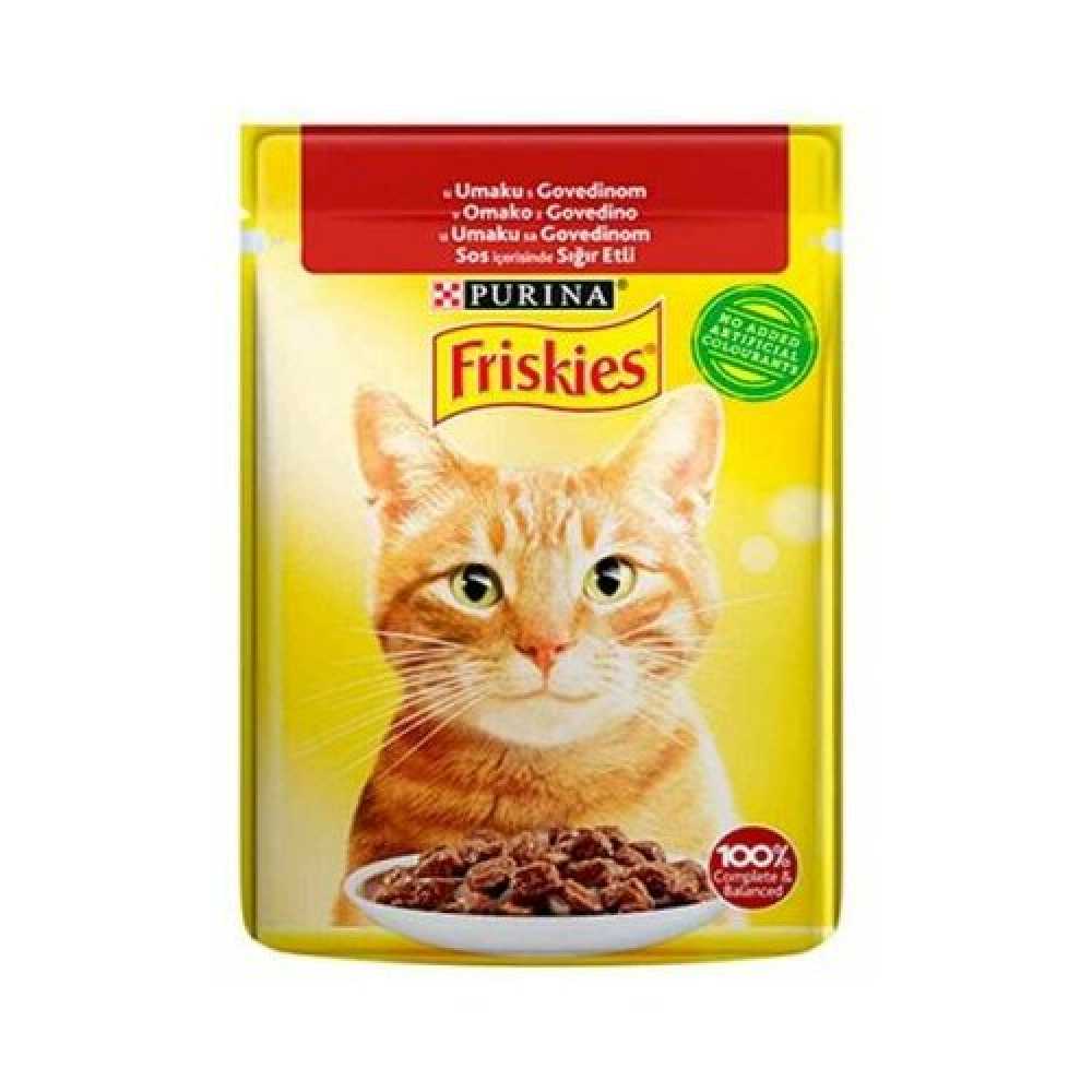 Friskies sos za mačke Govedina 85g