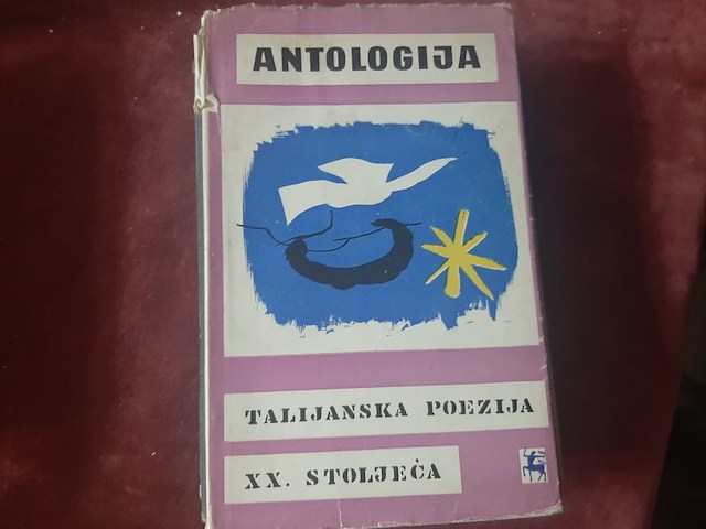 169 Antologija TALIJANSKA POEZIJA XX STOLJEĆA