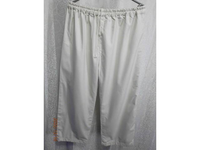 Tople pamučne dvoslojne pantalone 2XL kao nove