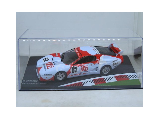 1:43 altaya ferrari 512 BB LM