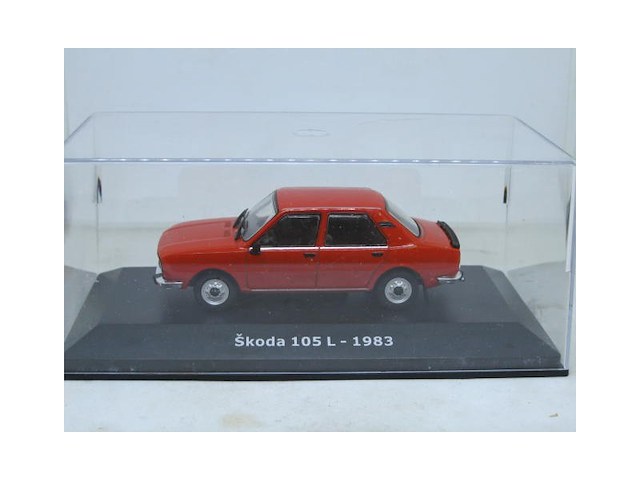 1:43 DeAgostini škoda 105 L