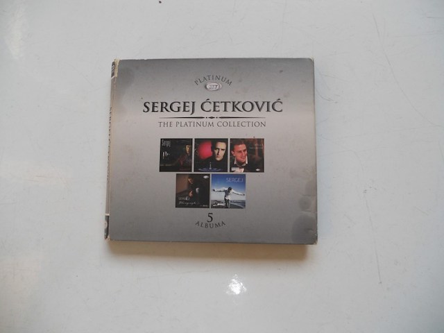 Sergej Cetkovic - 5 albuma CD  KOMPLET