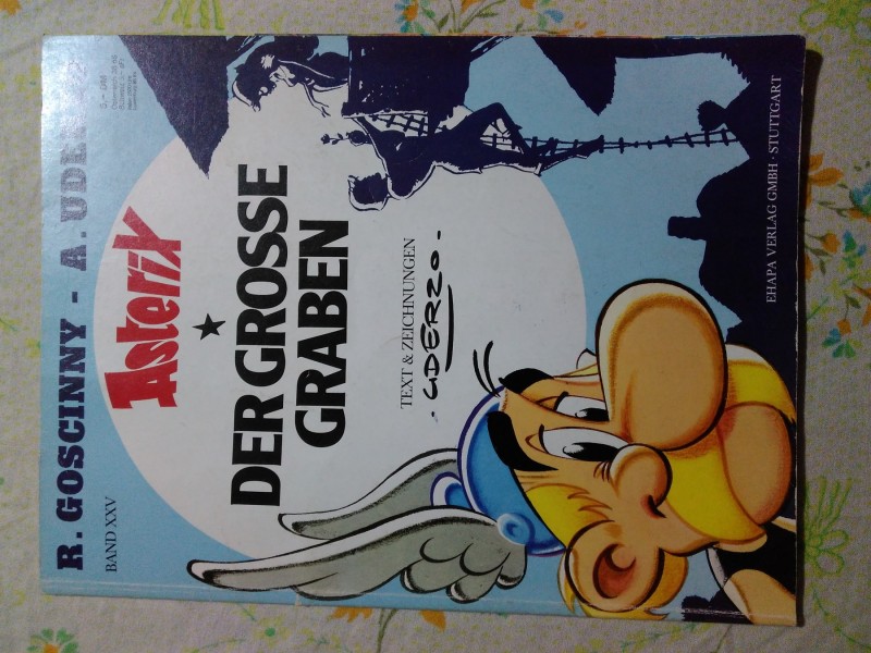 Asterix, Der grosse graben, na nemackom