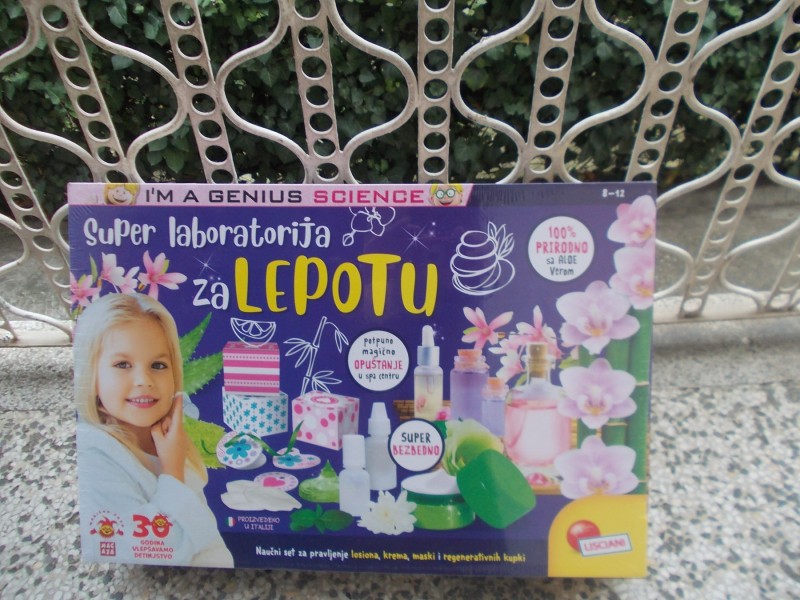 EDUKATIVNI SET SR SUPER LABORATORIJA ZA LEPOTU LISCIANI