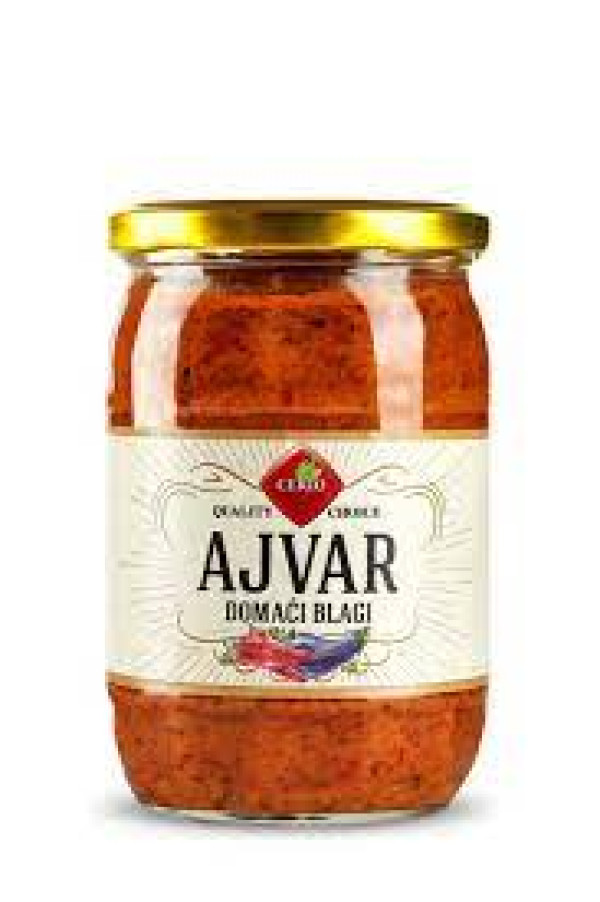 Ajvar Cerio ljuti uprženi 680gr.