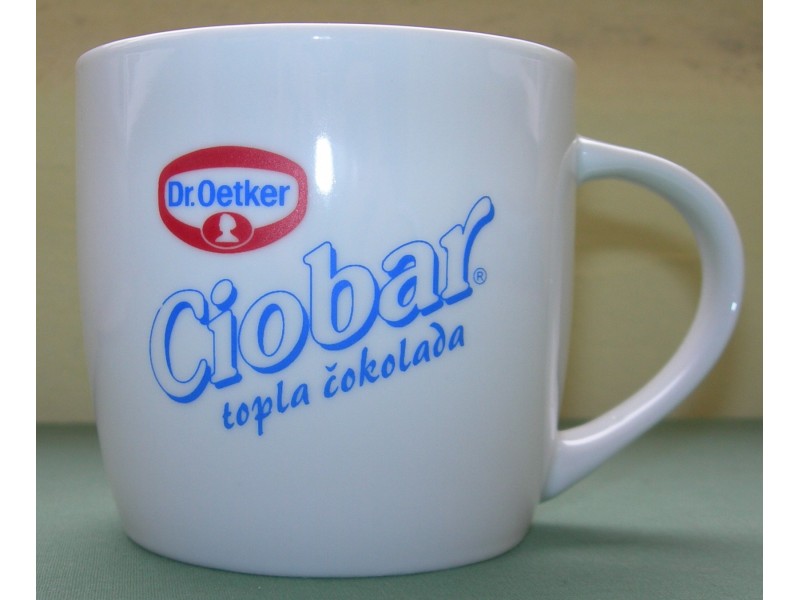 Dr. Oetker Ciobar promo šolja za toplu čokoladu