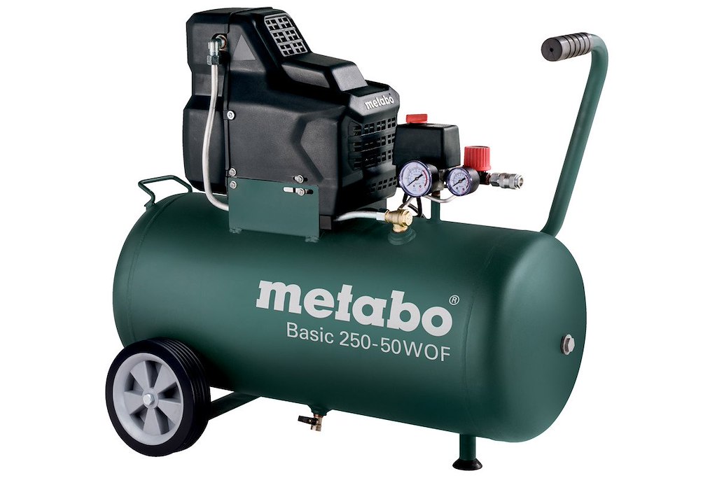 Kompresor vazdušni 1.5kW BASIC 250-50 W OF Metabo
[601535000]