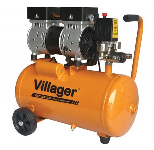 Kompresor vazdušni bešumni 0.75kW VAT 24 LS Villager
[067187]