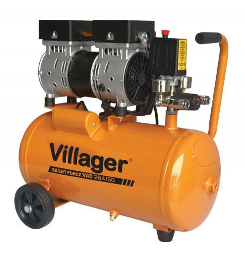 Kompresor vazdušni bešumni 1.5kW VAT 264/50 Villager
[067195]