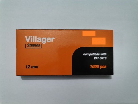 Municija za pneumatsku heftalicu T80-16 16mm Villager(2382)
[019093]