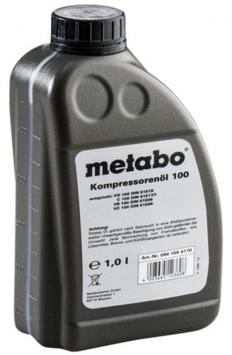 Ulje za klipne kompresore 1L Metabo(4707)
[0901004170]