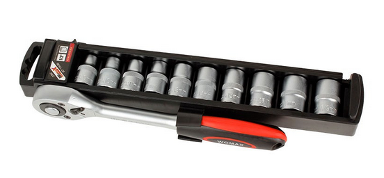 Ključevi 1/2" sa račnom set 11kom Womax(1453)
[0545624]