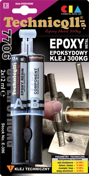 Epoksidni lepak za metal 300kg E-396(6370)
[E-396]
