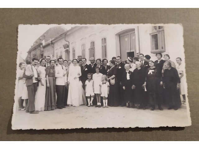 SVADBA, VRŠAC 1938. GODINA