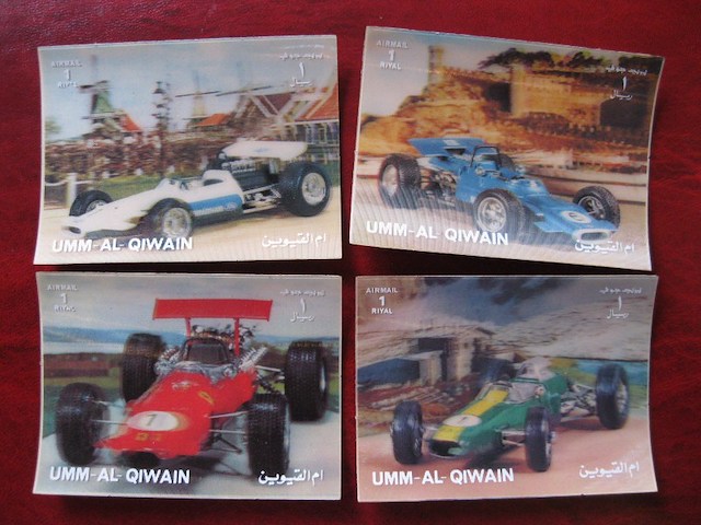 Lot 4 marke 3D, Formula 1, 1972. Umm Al Qiwain