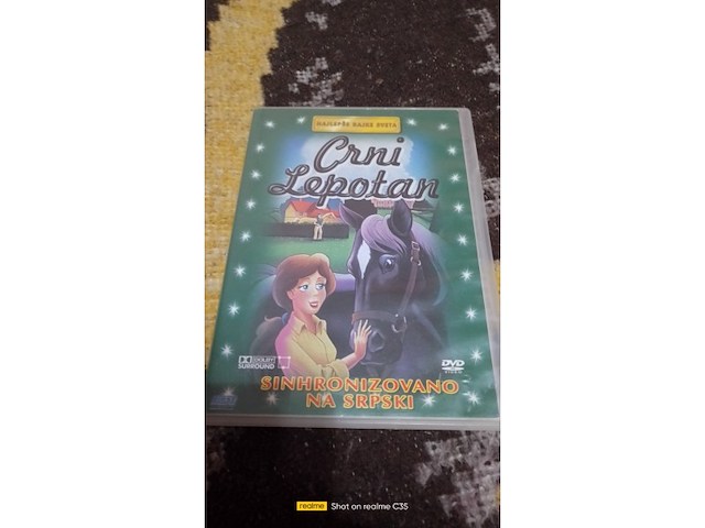 DVD CRTANI FILM - CRNI LEPOTAN