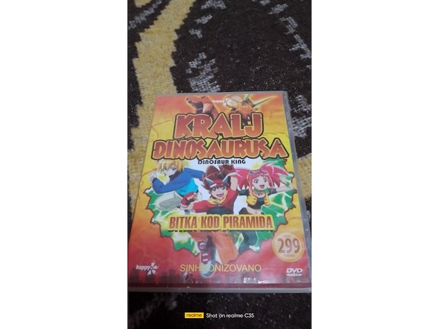 DVD CRTANI FILM - KRALJ DINOSAURUSA