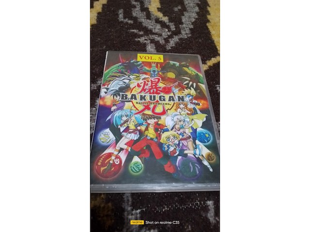 DVD CRTANI FILM - BAKUGAN 5