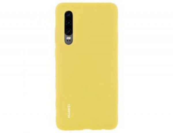 Original Huawei P30 silikonska futrola Zuta Outlet