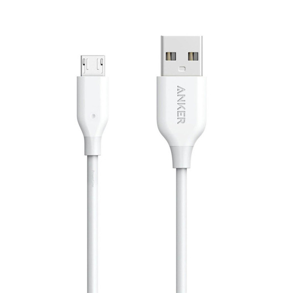 Anker kabl Power Line Micro USB 0,9m bela