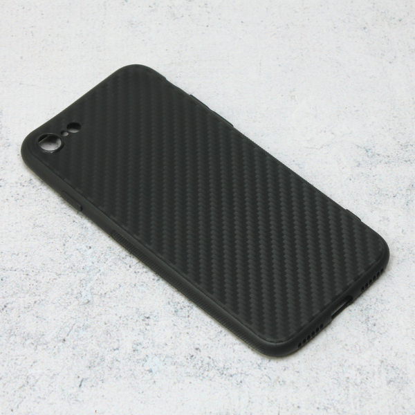 Torbica Carbon fiber za iPhone 7/8/SE 2020/2022 crna