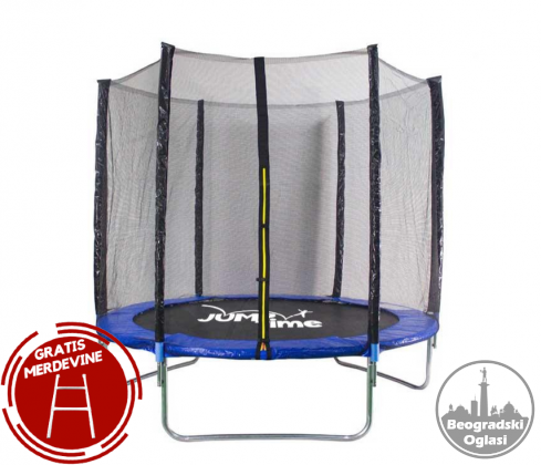 JUMP TIME Trampolina – 305cm + GRATIS MERDEVINE za trambolinu