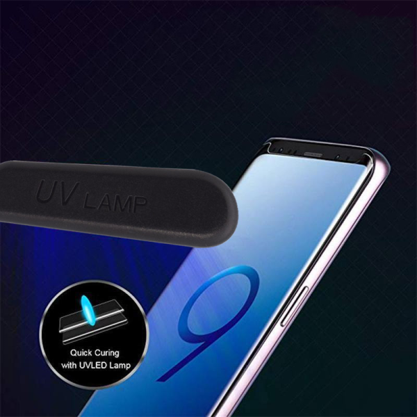 Zastitno staklo UV Glue Full Cover + Lampa za Samsung S21 Ultra/G998B