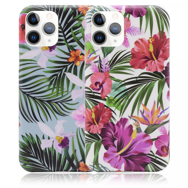 Maska Flower za iPhone 11 Pro Max plava