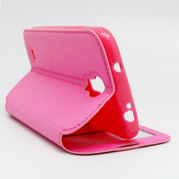 Maska na preklop Mercury View za Sony Xperia E4/E2105 pink