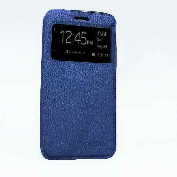 Maska na preklop Mercury View za Sony Xperia E4/E2105 plava