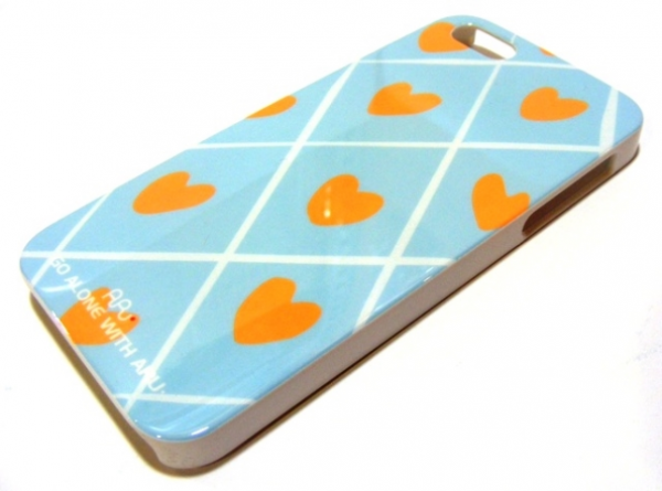 Maska Love iPhone 5 svetlo plavi