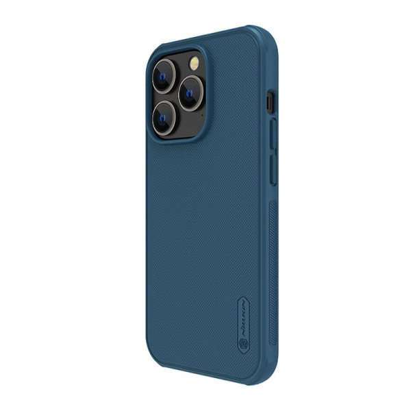 Maska Nillkin Super Frosted Shield Pro za iPhone 14 Pro Max plavi