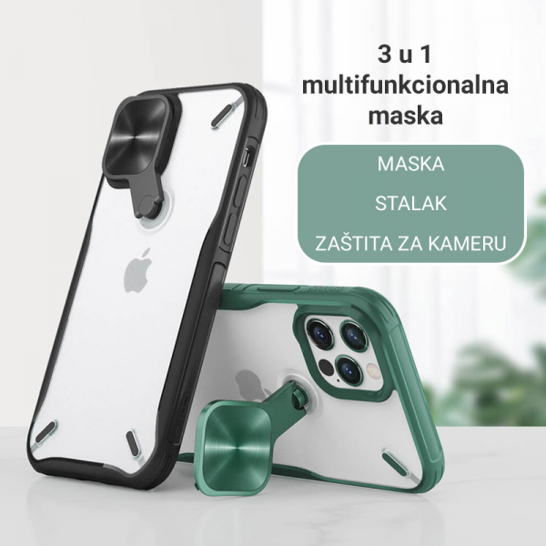 Maska Nillkin Cyclops za iPhone 13 Pro Max (6.7) crna