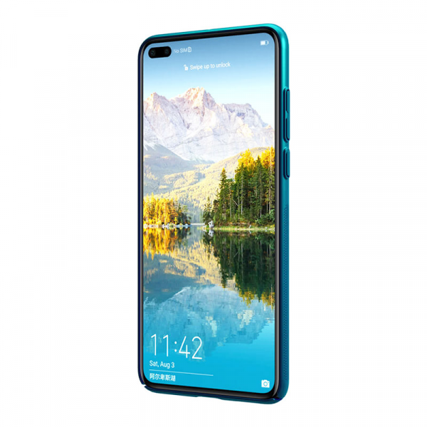 Maska Nillkin Super Frosted Shield za Huawei P40 plavi