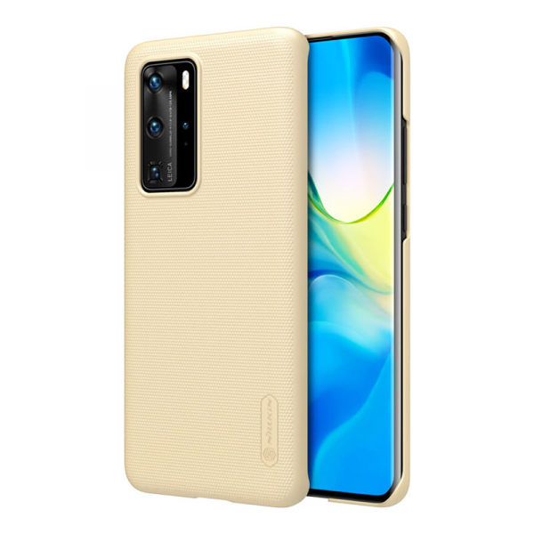 Maska Nillkin Super Frosted Shield za Huawei P40 Pro zlatni