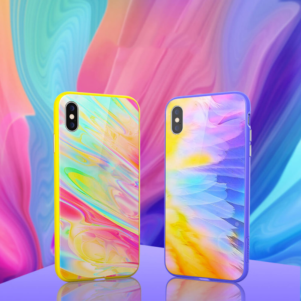 Maska Nillkin Ombre za iPhone XR zuti.