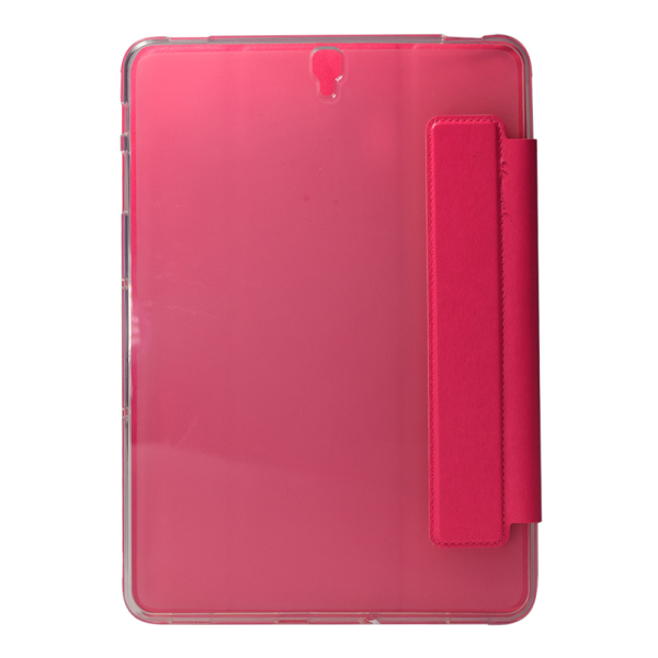 Maska na preklop Tablet Stripes za Samsung T820/T825/Tab S3 9.7 pink.