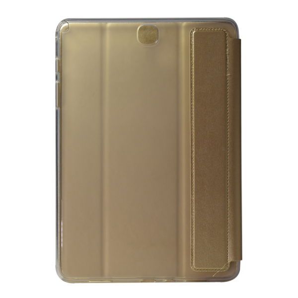 Maska na preklop Tablet Stripes za Samsung T550/Tab A 9.6 zlatni.