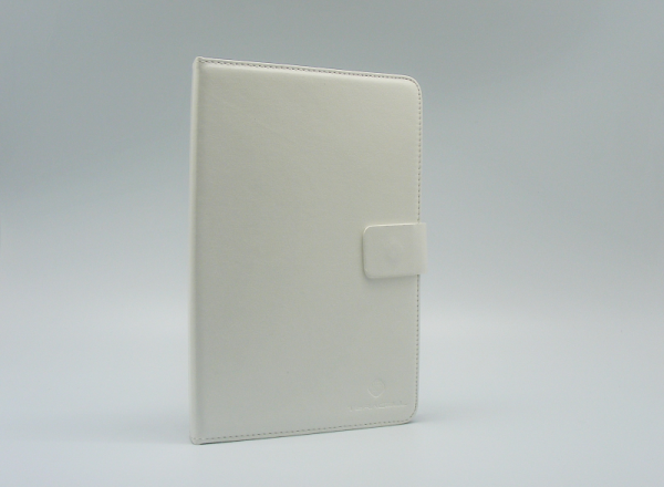 Maska na preklop Uni tablet case 8'' type 1 white.