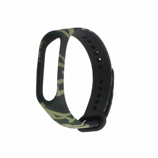 Narukvica za smart watch Xiaomi Mi Band M3/M4army zelena