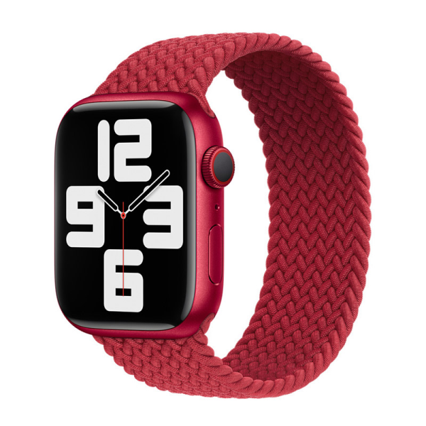 Apple Watch Braided Solo Loop red M 38/40/41mm