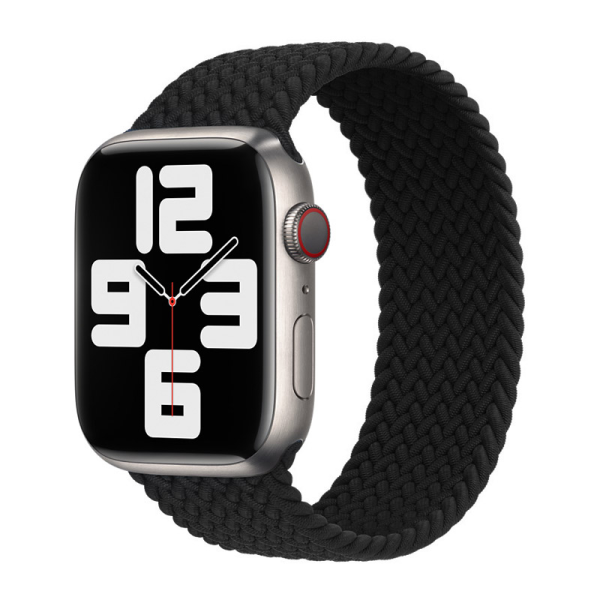 Apple Watch Braided Solo Loop black M 38/40/41mm