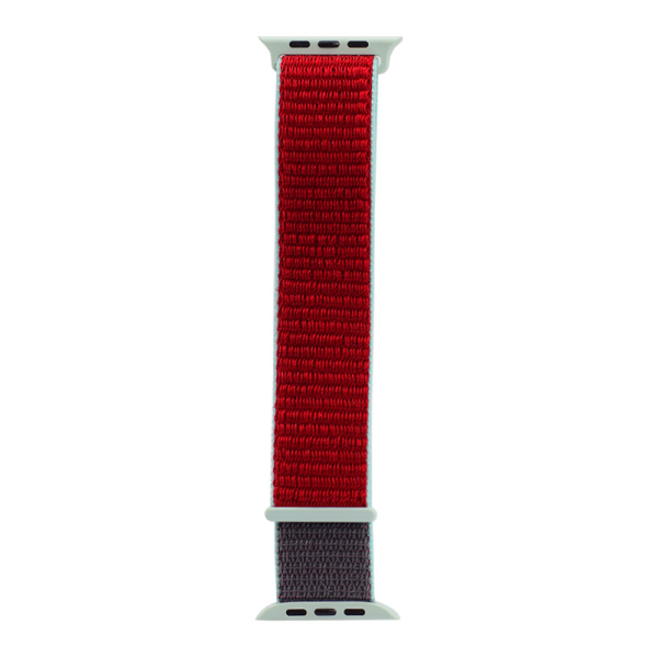 Apple Watch Sport Loop gray red 42/44/45mm