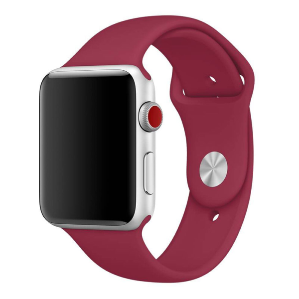 Apple Watch Silicone Strap rose red S/M 42/44/45mm