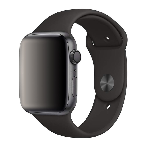 Apple Watch Silicone Strap black M/L 42/44/45mm